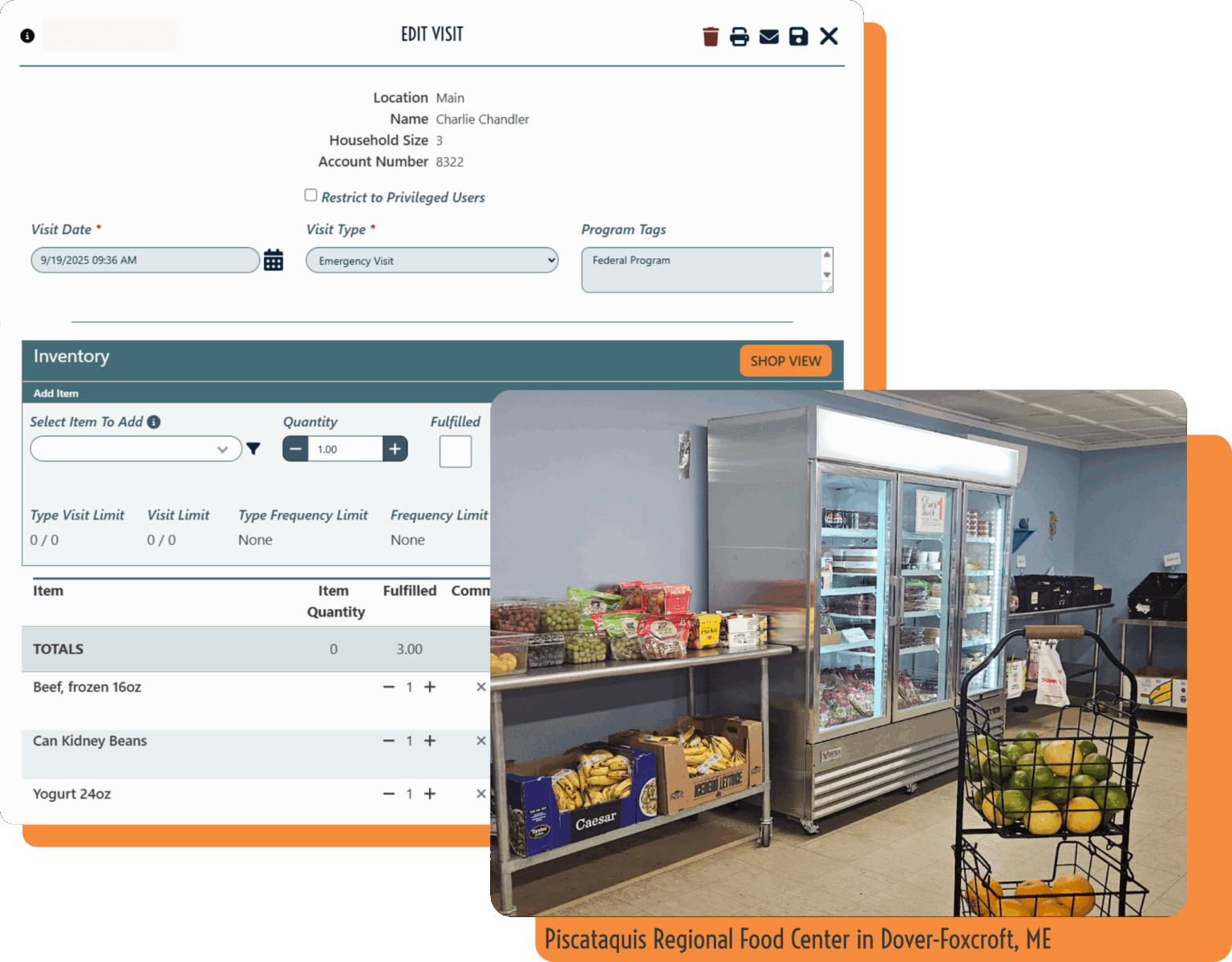 Community Food Pantries - PantrySoft