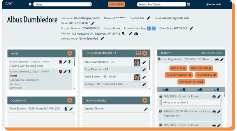 Powerful CRM - PantrySoft