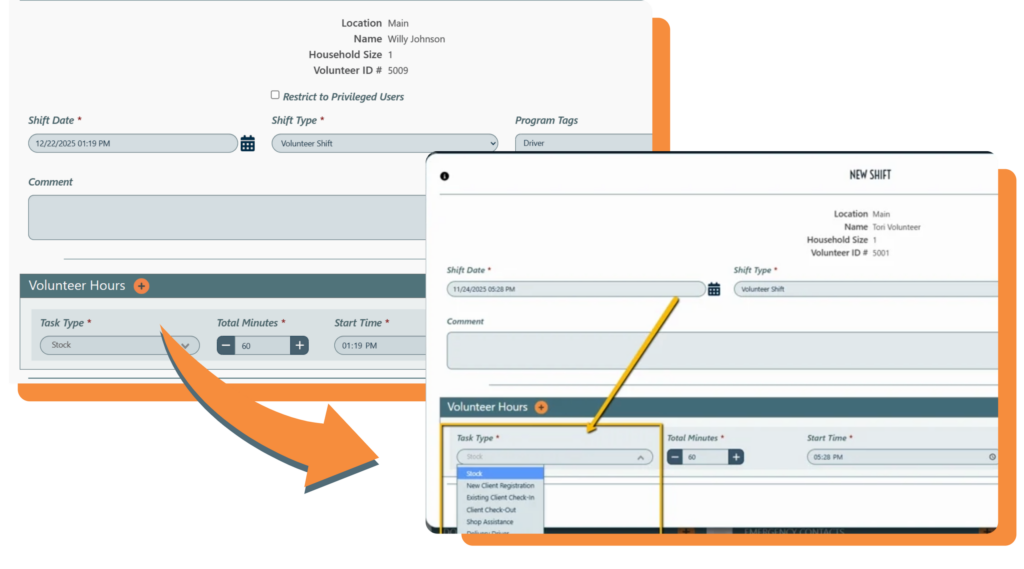 Volunteer Platform - PantrySoft